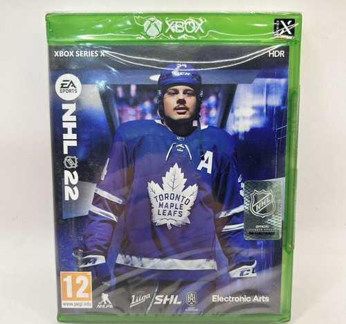 Диск xbox NHL 22