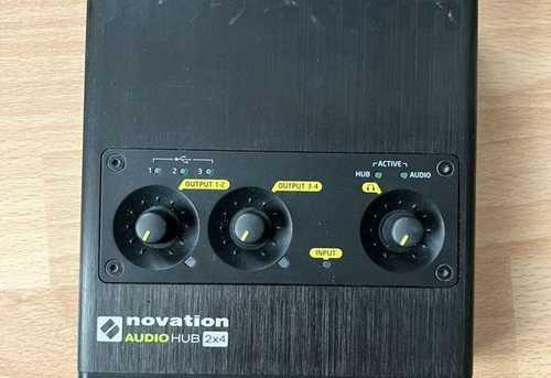 Звуковая карта Novation Audiohub