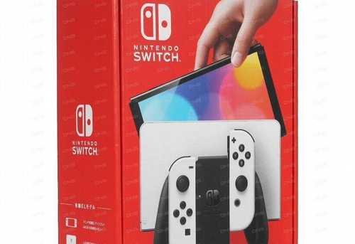 Игровая консоль Nintendo Switch oled 64Gb White