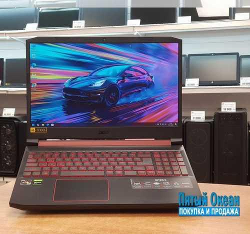 Игровой ноутбук Acer, Ryzen 5 3550H, GTX 1650