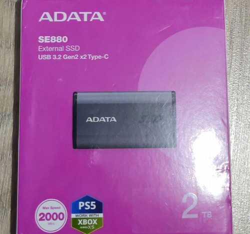 SSD HDD 2 Тб SE880 2Tb aeli-SE880-2tcgy A-Data