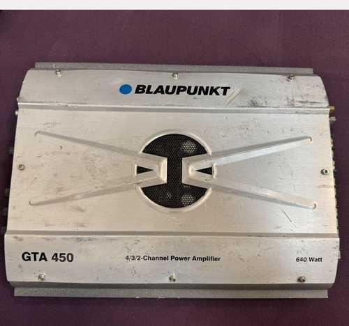 Усилитель звука blaupunkt gta 450