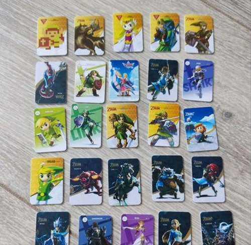 Карточки amiibo Zelda