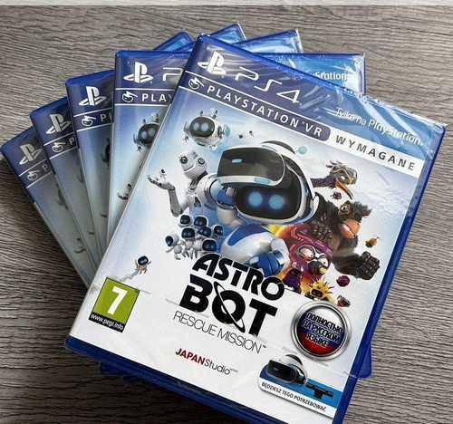 Astrobot vr ps4. Новый диск