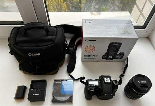 Зеркальный фотоаппарат Canon Eos 70D 18-135 Kit