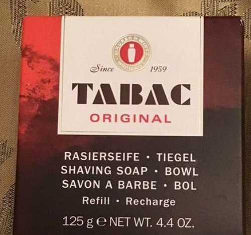 Мыло для бритья tabac 125 г сменный блок