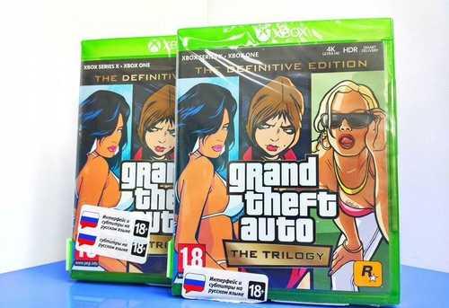 Grand Theft Auto Трилогия (Xbox) Новый