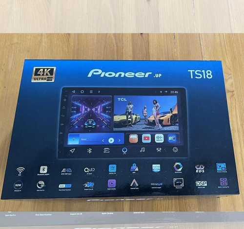 Автомагнитола Pioneer 9 дюймов android с 4К