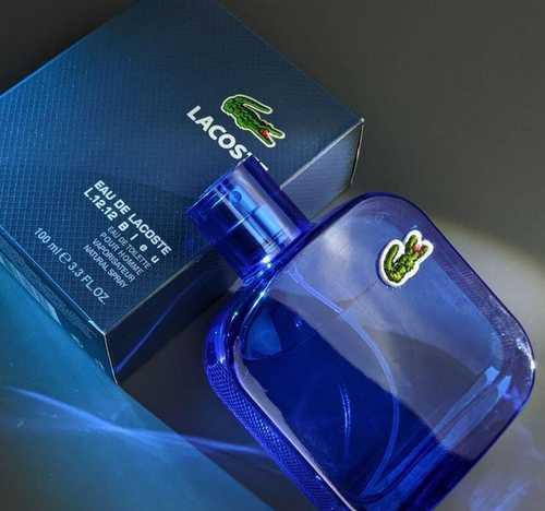 Духи Lacoste L.12.12 Bleu Кедр и Пачули