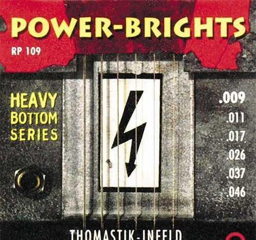 Thomastik RP109 Power-Brights Heavy Bottom - Компл