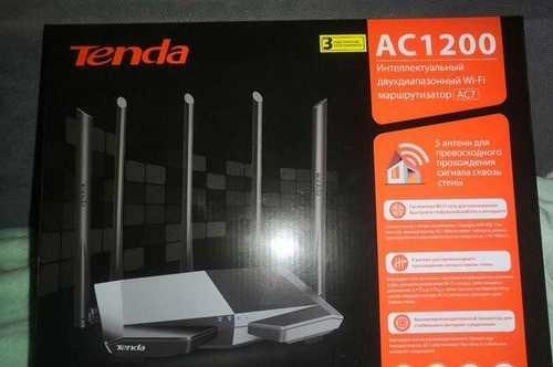 Wi-Fi роутер маршрутизатор Tenda AC1200 AC7