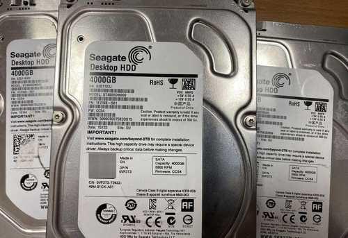 Жесткий диск 1TB / 2TB / 4TB