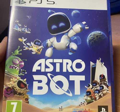 Игра astro bot ps5 диск