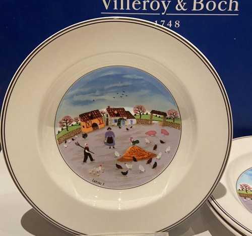 Глубокая тарелка design naif. Villeroy Boch