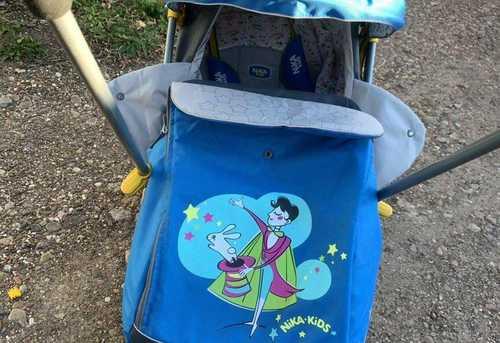 Детские санки коляска ника