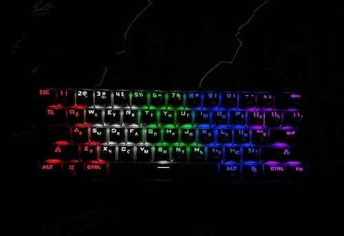 Механическая клавиатура Dexp Tanto Rainbow