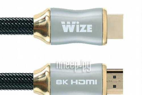 Wize hdmi v.2.1 19M/19M 3m Black wavc-hdmi8K-3M