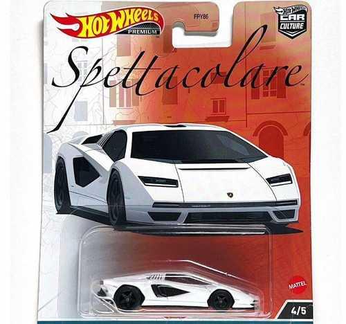 Машинка Hot Wheels Car Culture Lamborghini Countac