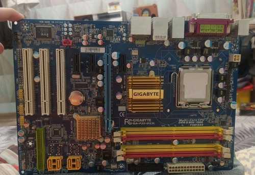 Материнская плата gigabyte LGA775