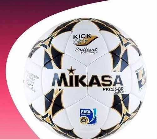 Мяч футбольный mikasa pkc55br-1 р.5