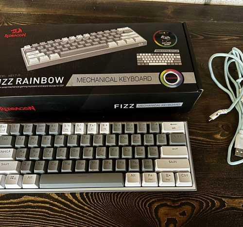 Клавиатура Redragon Fizz K617-R Rainbow