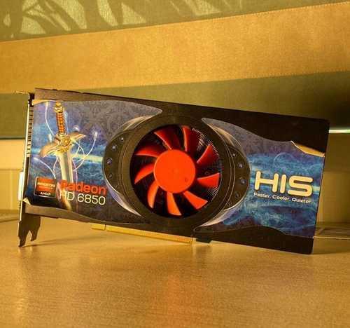 Видеокарта radeon hd6850