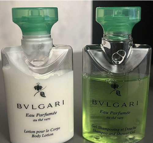 Bvlgari шампунь лосьон для тела