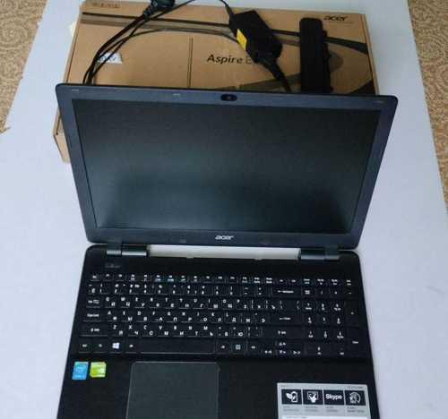 Ноутбук acer aspire E5-517G-539K