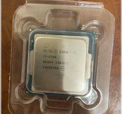 Процессор intel core i3 6300 LGA1151 3,8Ггц