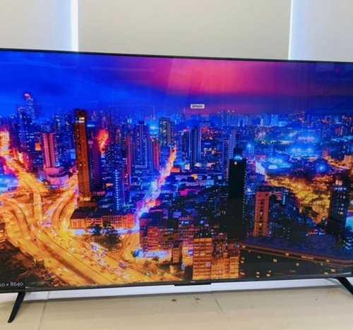 Новый огромный TV TCL65(165см) Google 4K ultra HD
