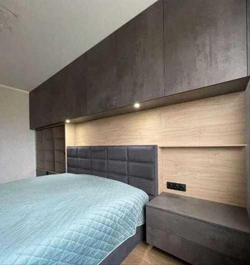 Шкафы с антресолями в спальню на заказ Т900
