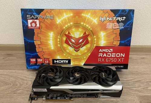 Видеокарта Sapphire AMD Radeon RX 6750 XT Nitro+