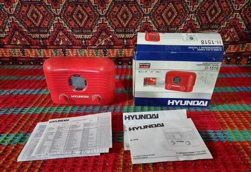 Радиобудильник - "hyundai H-1518"