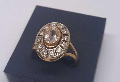 Золотое кольцо с комнями 585