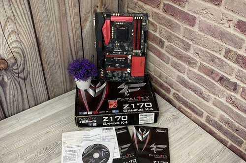 Нерабочая плата ASRock Fatal1ty Z170 gaming K4