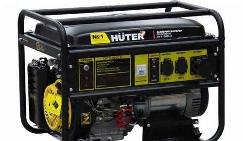 Бензогенератор Huter DY11000LX-электростартер