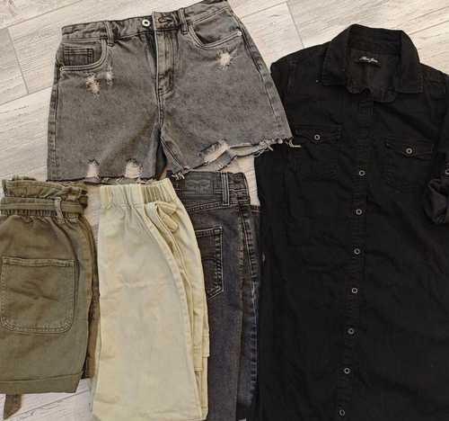 Пакет вещей Zara, Levis, HM размер S