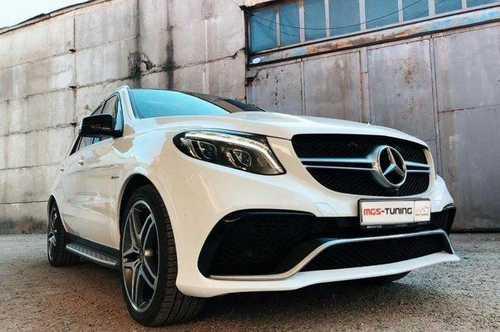 Комплект обвеса стиль 63 amg Mercedes-Benz
