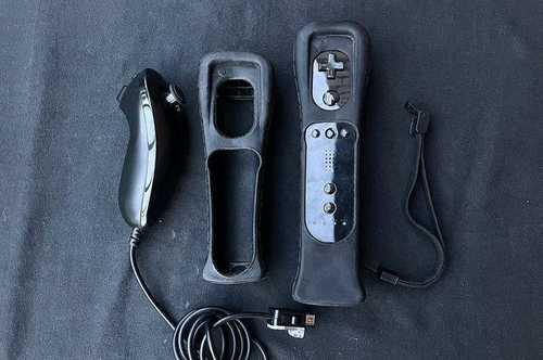 Контроллеры Nintendo Wii Remote и Nunchuk