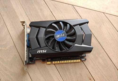 Видеокарта MSI GTX750 2gb