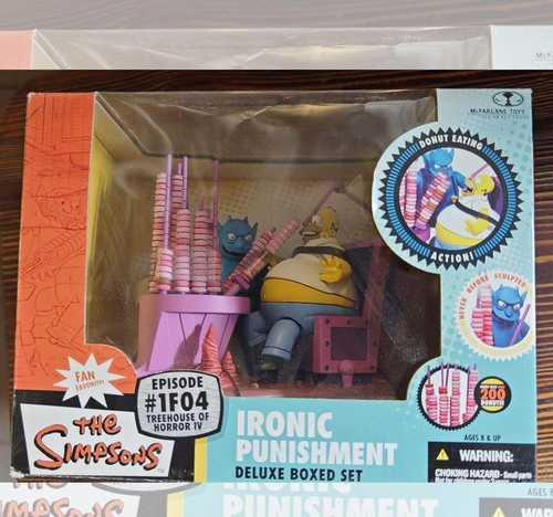 McFarlane Toys Simpsons Box Set Ironic Punishment