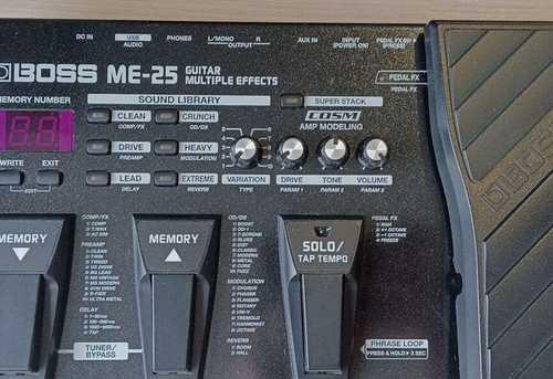 Гитарный процессор boss ME25