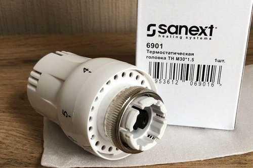 Две термоголовки Sanext 6901 и Danfoss 30x1.5