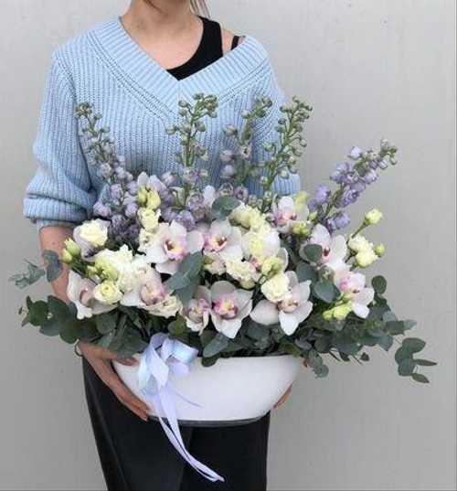 Цветы в эксклюзивных вазах с доставкой