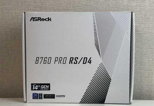 Материнская плата ASRock B760 Pro RS/DDR4