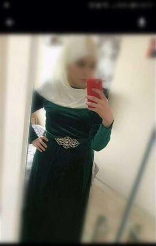 Свадебное мусульманское платье