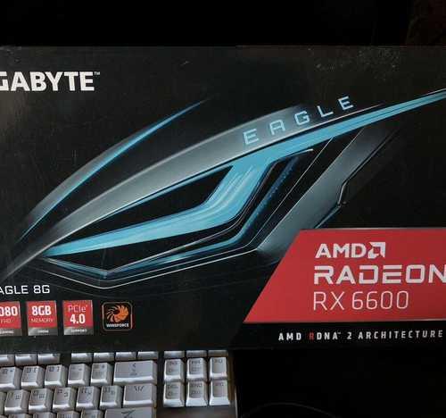 Видеокарта rx 6600 8gb gigabyte eagle