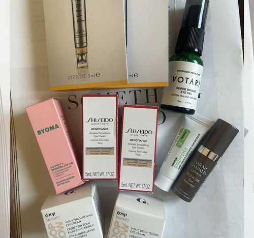 Shiseido,vотаry,Byoma, Еlizabеth Аrden глаза