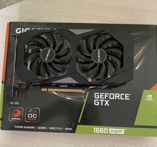 Видеокарта gtx 1660 super