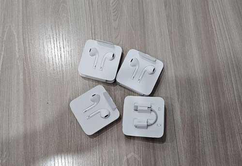 Наушники Apple Earpods Lightning Оригинал